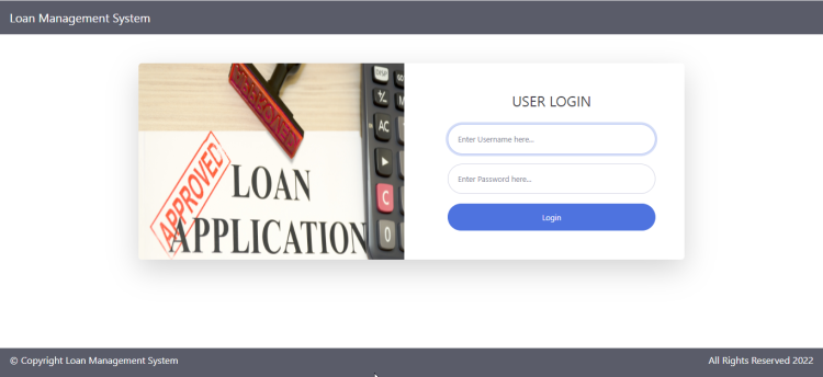 Loan Management System Oop In Php With Mysqlijquery Free Source Code